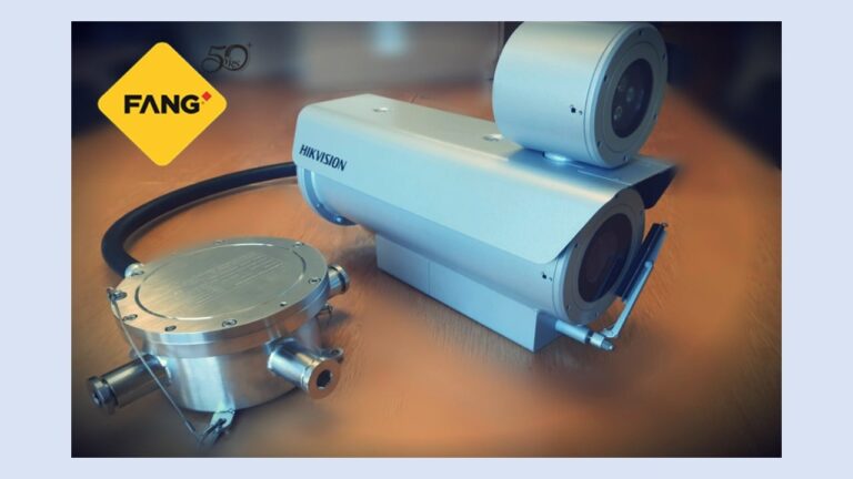 Hikvision Explosion Proof thermal and optical CCTV cameras installation - Fang Fences & Guards ...